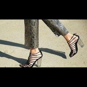 Yves Saint Laurent | Shoes | Ysl Caged Booties | Poshmark
